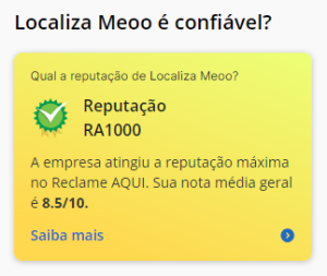 Localiza Meoo: analisamos se vale a pena. Veja preços e mais